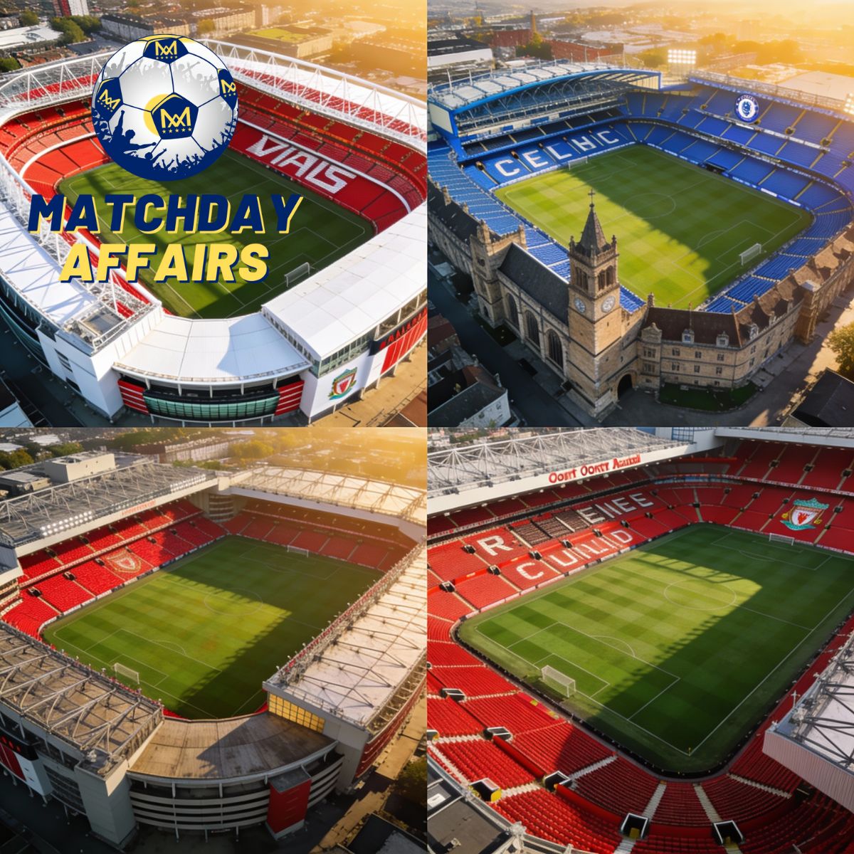 Arsenal Chelsea Liverpool Man Utd Sta... | Matchday Affairs